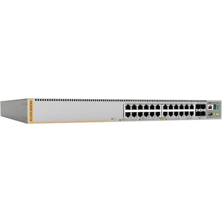 Allied Telesis 24 Port 10/100/1000T Poe+ Stackable Switch w/ 4 Sfp+ Ports AT-X530-28GPXM | Zoro